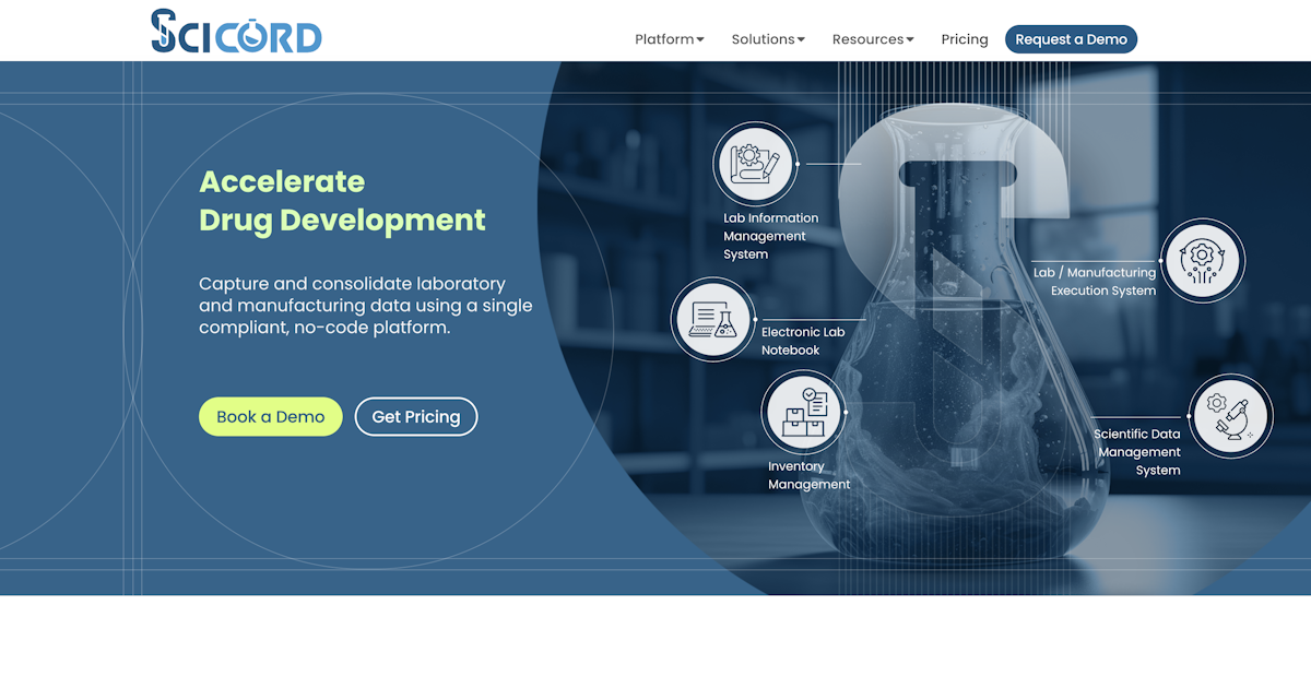 SciCord - All In One Solution For Pharmaceutical Labs SciCord - All In One Solution For Pharmaceutical Labs